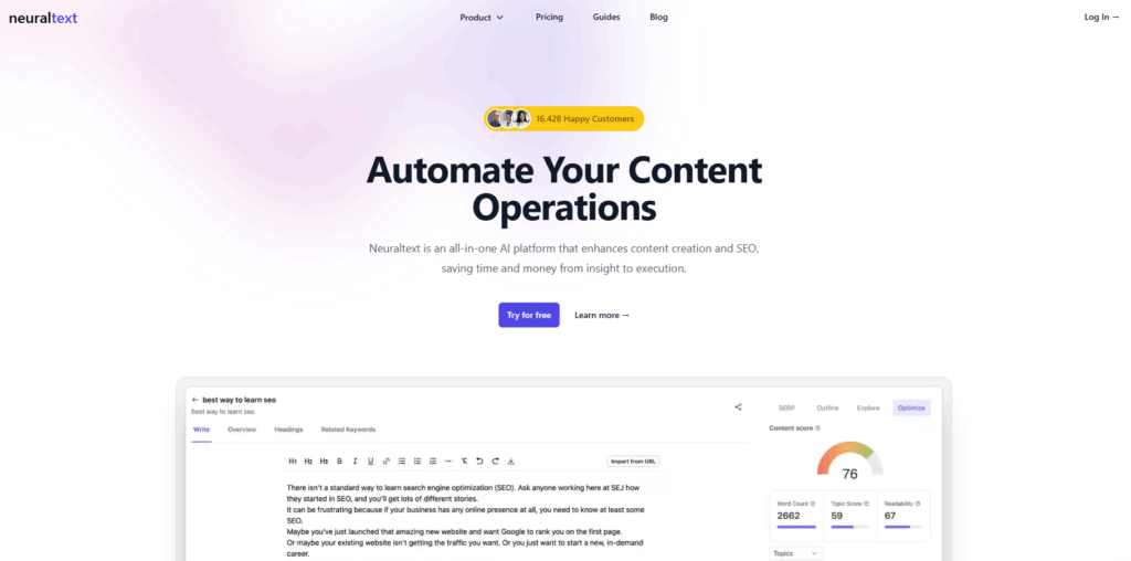 37 Best AI Content Generator - Softlist.io