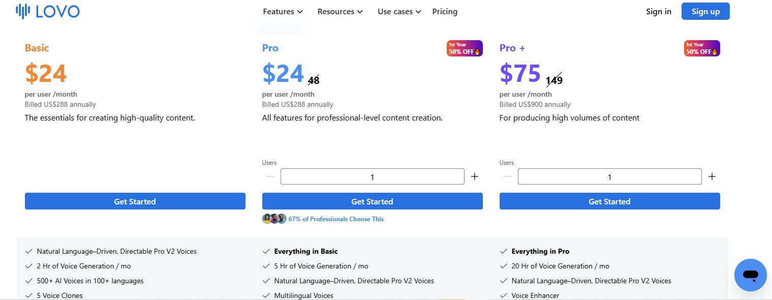 LOVO AI Review: Features, Pricing & Alternatives