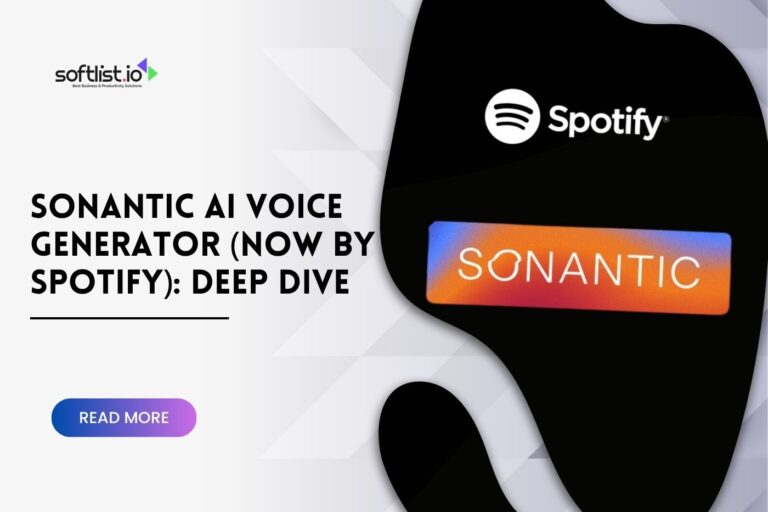 Sonantic AI Voice Generator by Spotify: Complete Review 2024