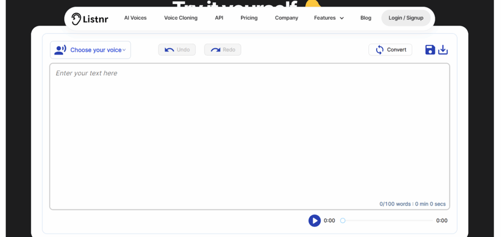 Listnr: AI Voice Generator Review