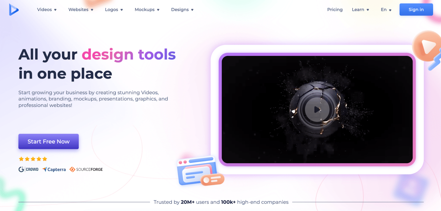 Renderforest AI Text To Video Editing Software Review