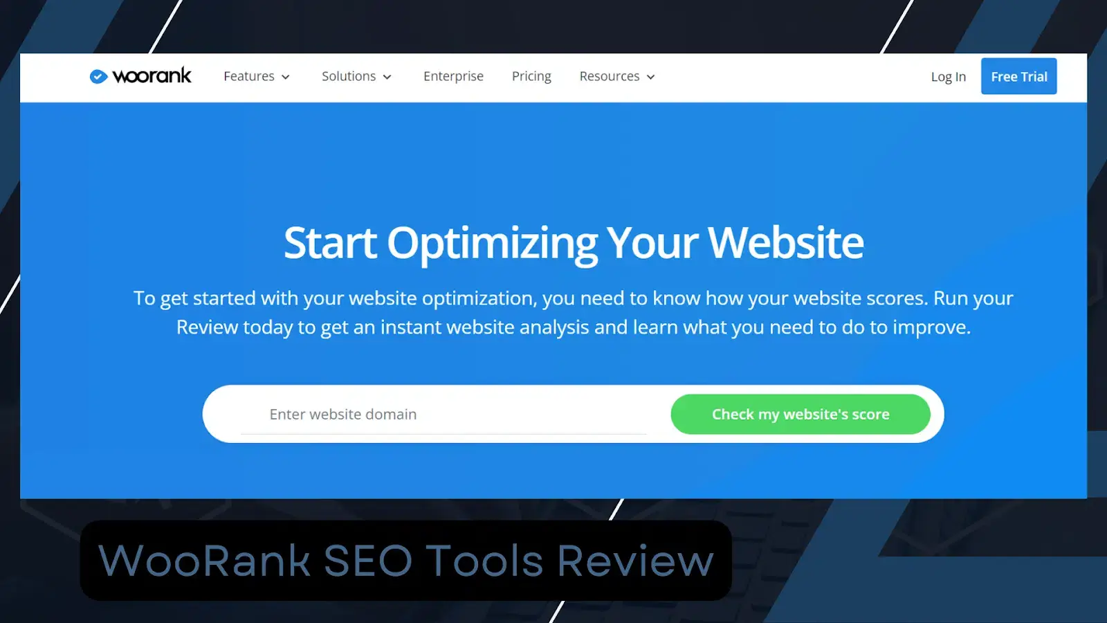 WooRank SEO Tools: Dominate The Search Engine Results