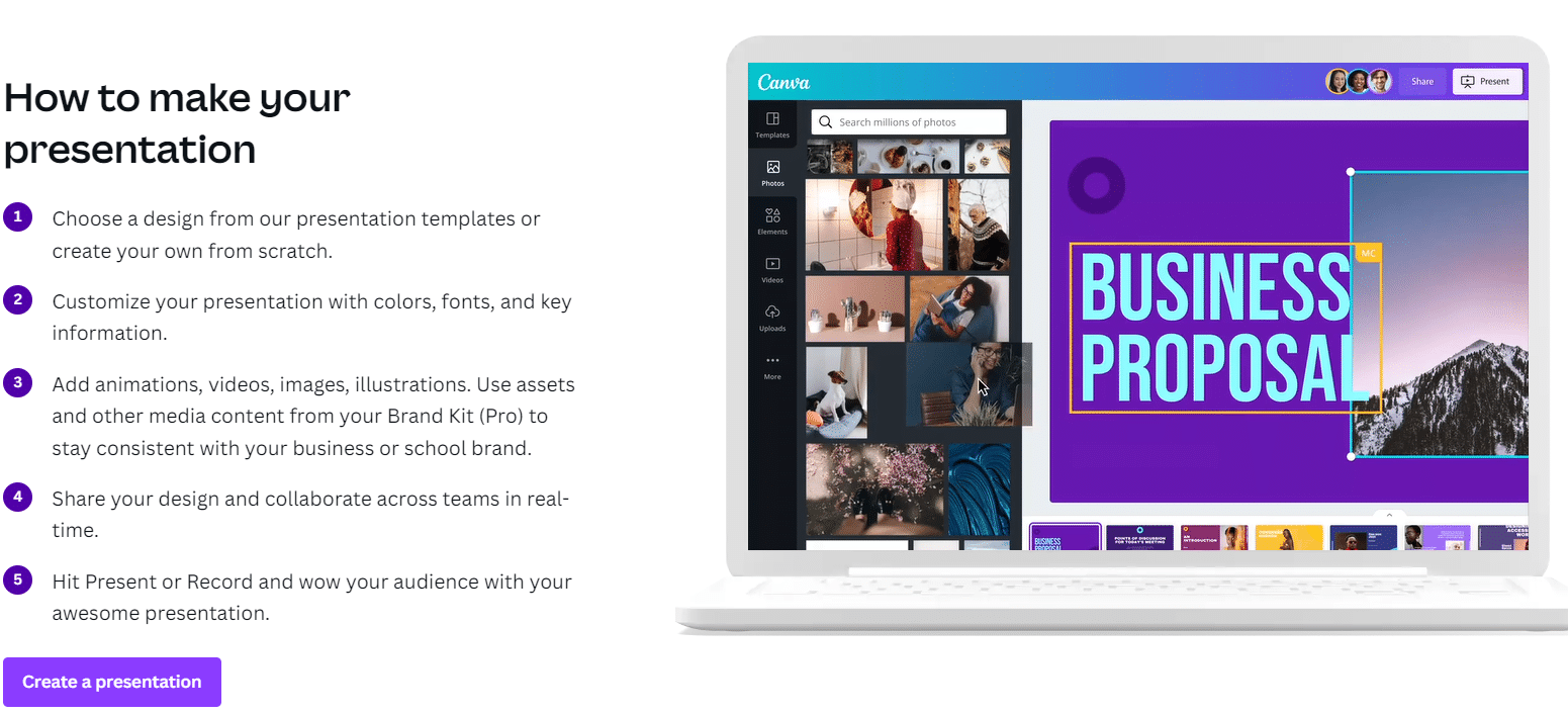 The Ultimate Canva Presentation Tools In-depth Review