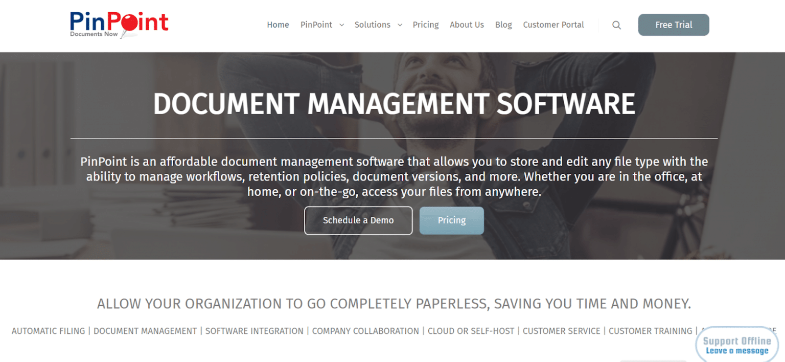PinPoint Documents Now File Management Software