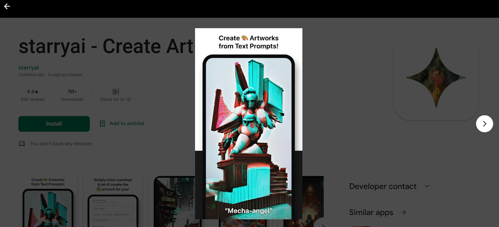 In-Depth Review Of StarryAi AI Art Generator