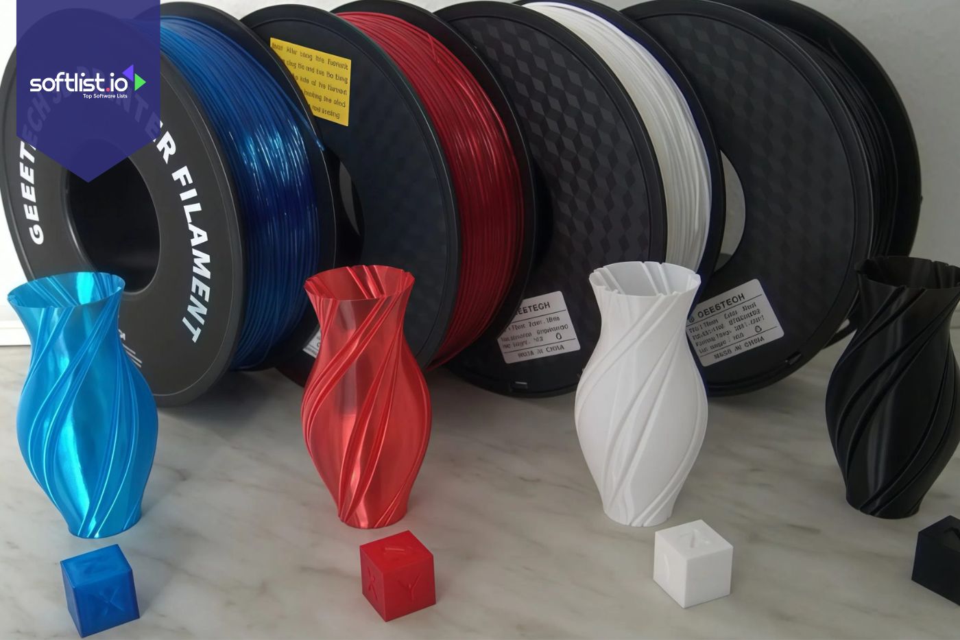 3D Printing Filament Guide: PLA, ABS, PETG & More Types