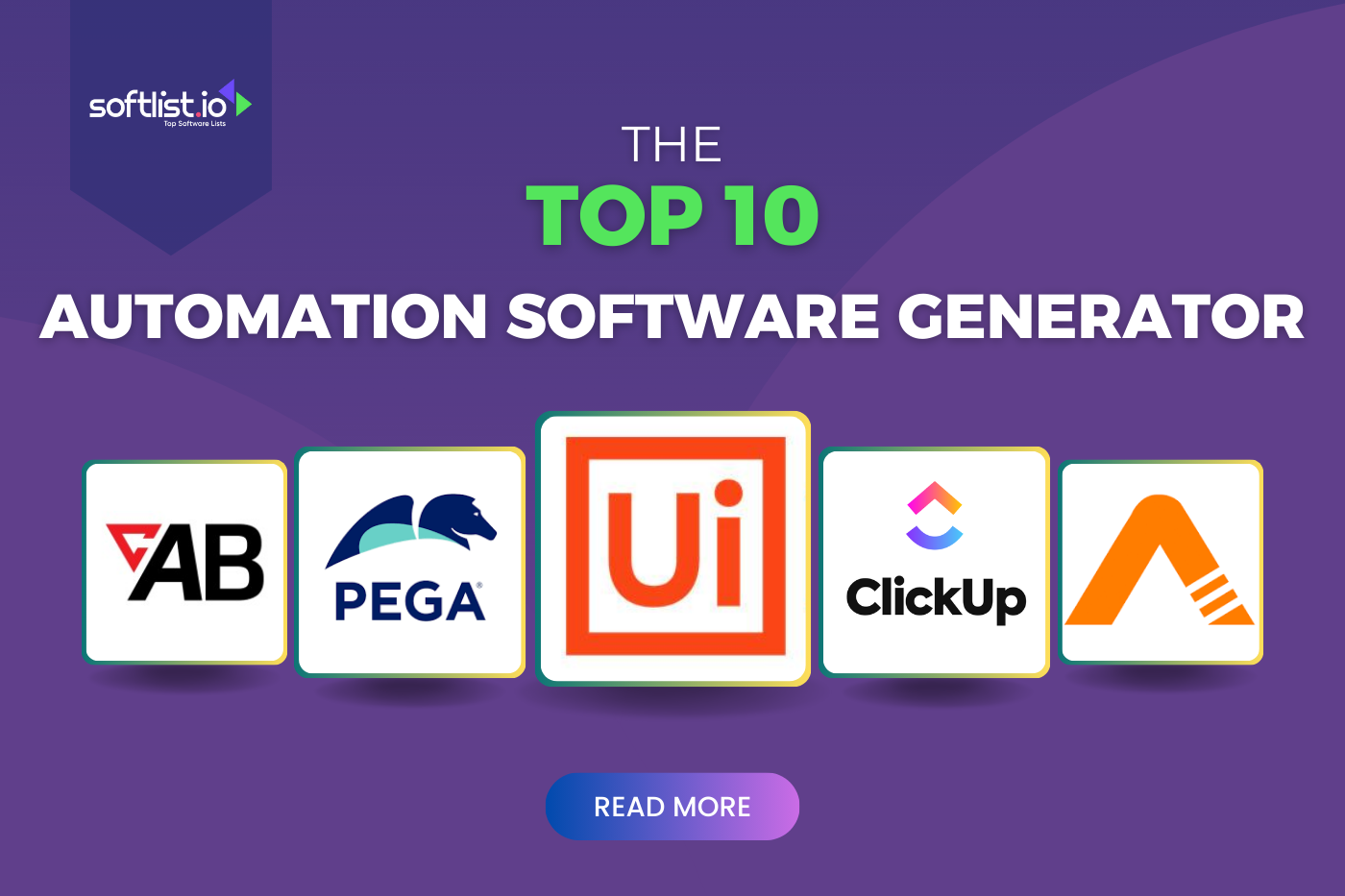 Top 10 Automation Software Generator - Softlist.io