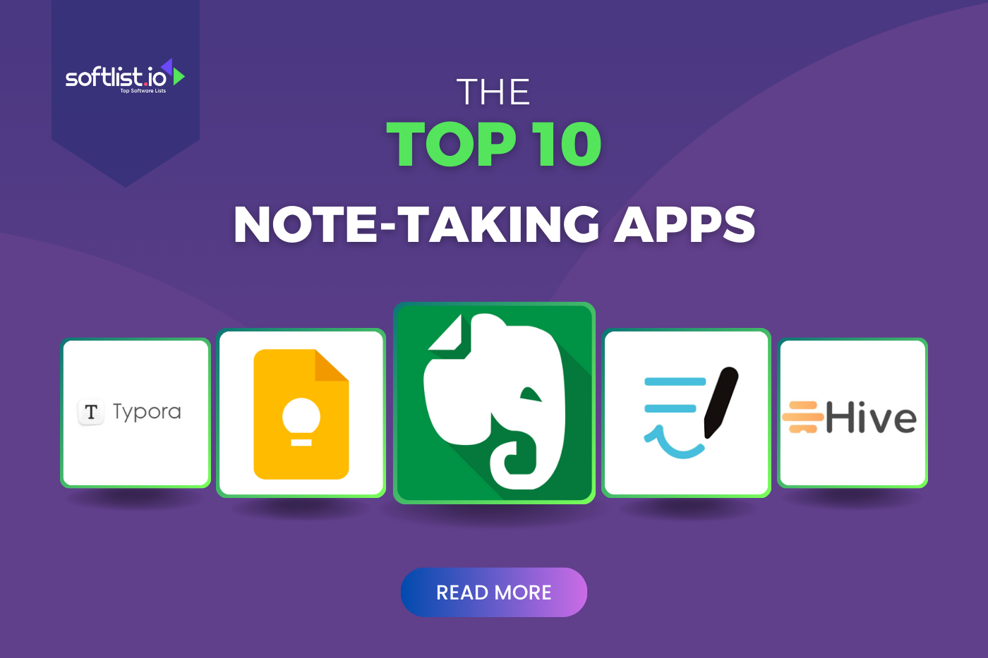 Top 10 Note-taking Apps In-depth Review - Softlist.io