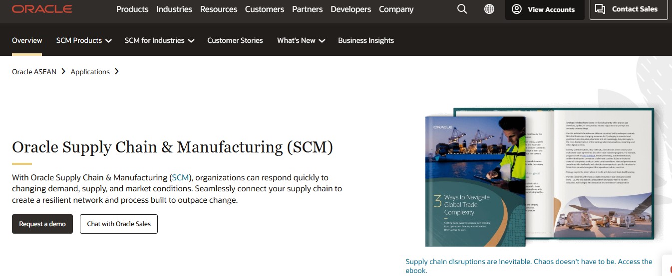 Top 9 Supply Chain Management Systems (SCM) 2025