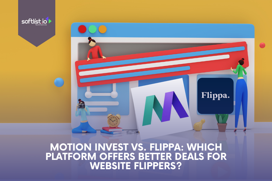 Motion Invest vs. Flippa: Marketplace for Website Flippers?