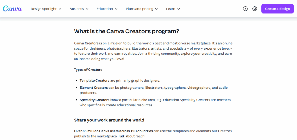 Canva Careers for Creators: Earn Royalties as Freelancer