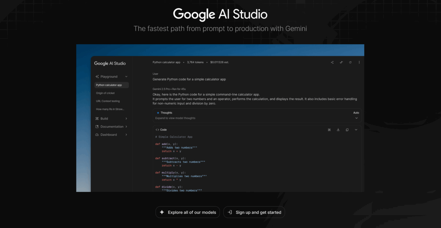 Google AI Studio: What It Is and How It Works